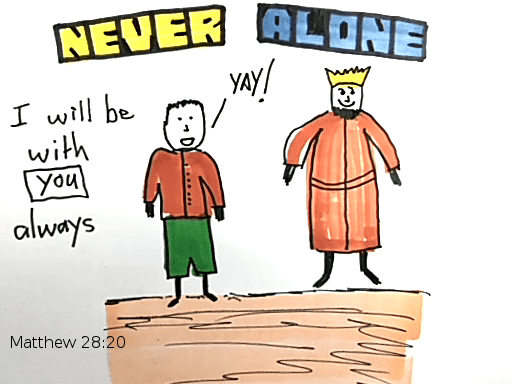 Never Alone - Engadine Congregational Church | Making Christ Known